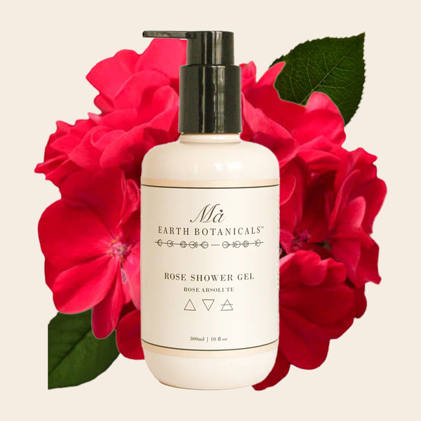 Best rose shower gel for glowing skin – Ma Earth Botanicals